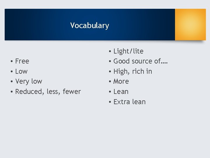 Food Guides and Labels ESS 236 Objectives 1