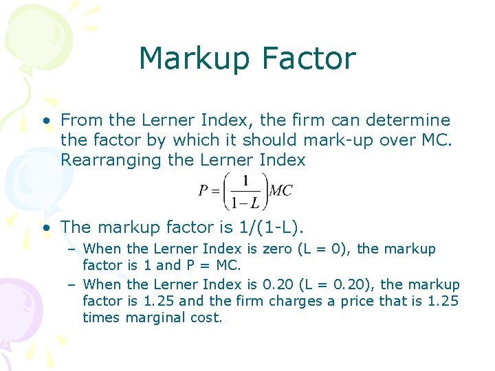 BUS 525 Managerial Economics Lecture 7 The Nature