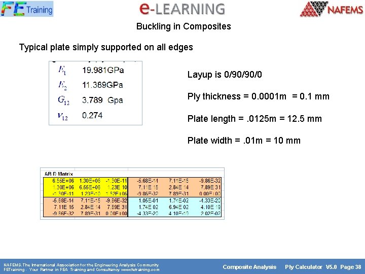 Composite Ply Calculator This is an Excel spreadsheet