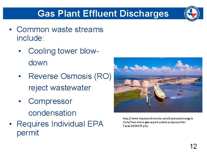 Discharge of Oil and Gas Waste Tiffany Humberson