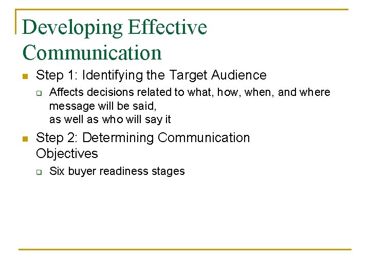 Chapter 14 Integrated Marketing Communications Strategy Learning Goals