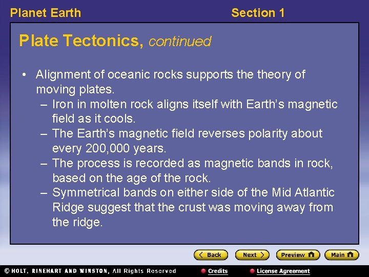 Planet Earth Section 1 What is Earths Interior