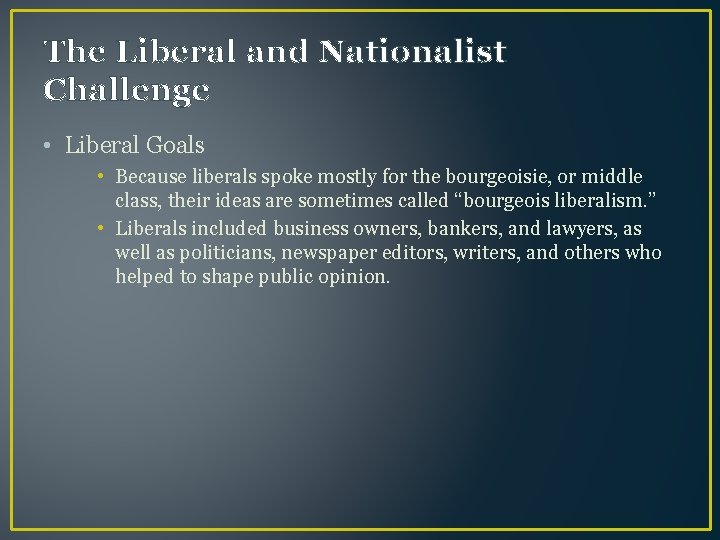 An Age of Ideologies Objectives Understand the goals