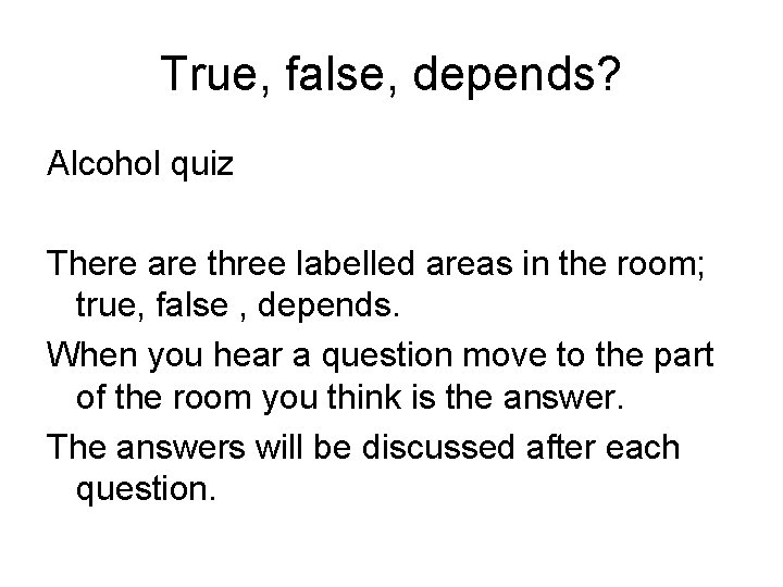 Health Matters Year 8 Lesson 3 Alcohol adverts