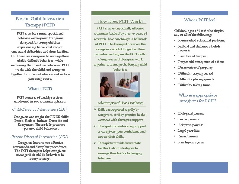 Is PCIT right for your family PRIDE Skills