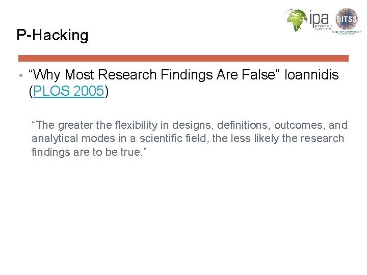 Research reliability The problems and the way forward