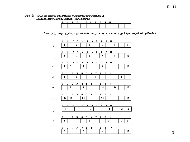 1 2 Contoh1 Sudah ada array A Satu