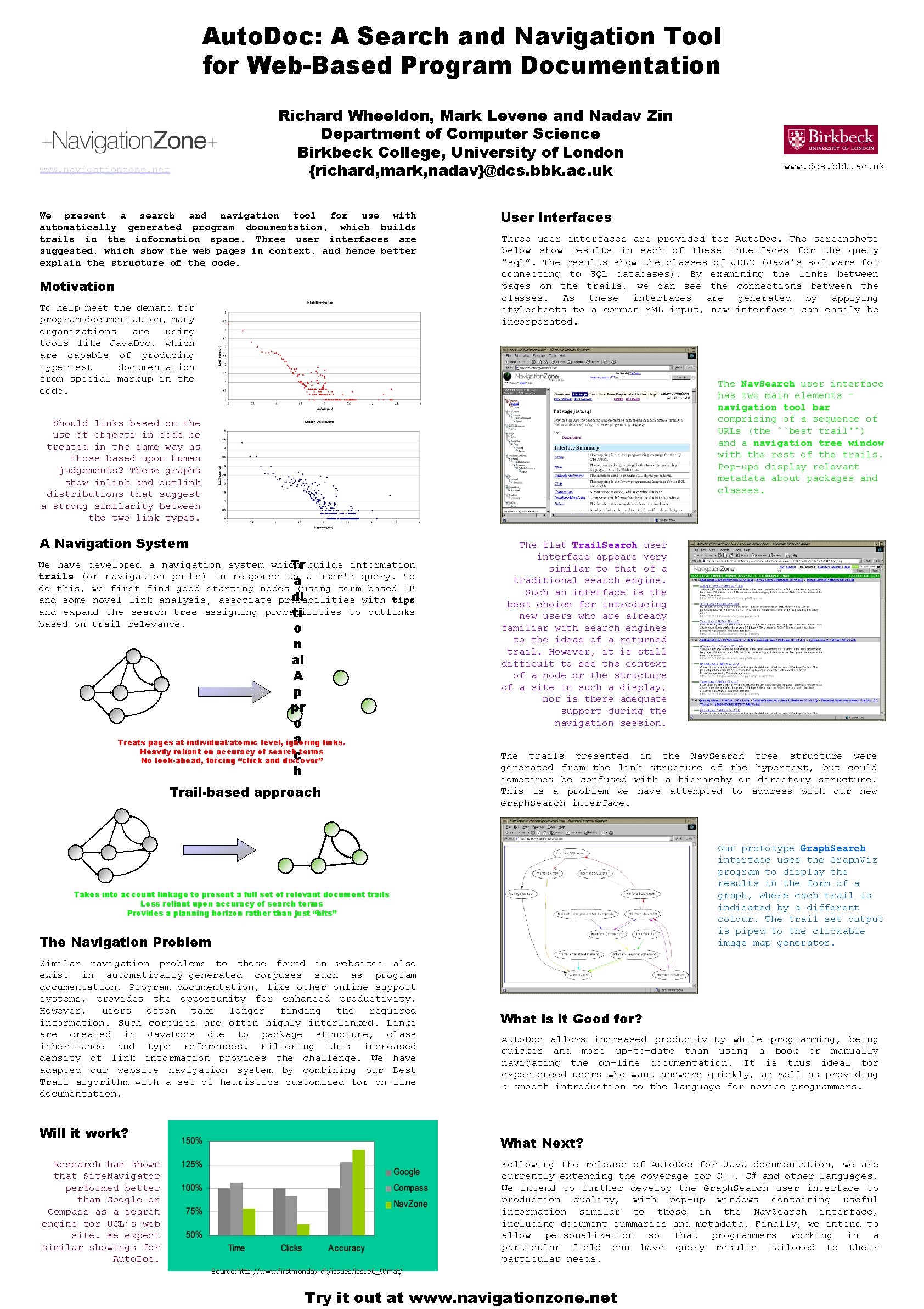 Auto Doc A Search and Navigation Tool for