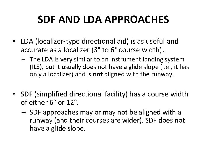 Instrument Ground Training Module 6 Randy Schoephoerster www