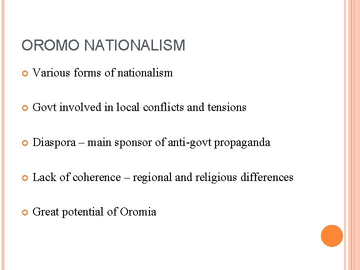 ETHIOPIA IN THE 21 ST CENTURY CHANGING ALLIANCES