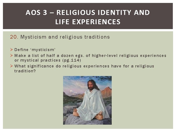 UNIT 1 RELIGION SOCIETY Semester 1 Exam Preparation