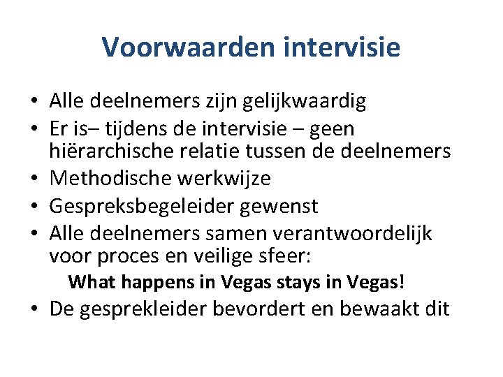 MFN groep Arbeidsmediation Workshop intervisie 11 januari 2017