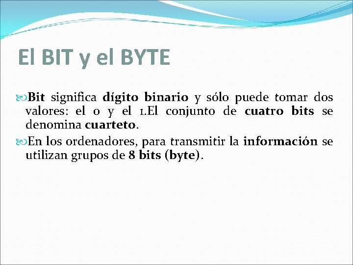 UNIDADES DE MEDIDA EN INFORMATICA El ser humano