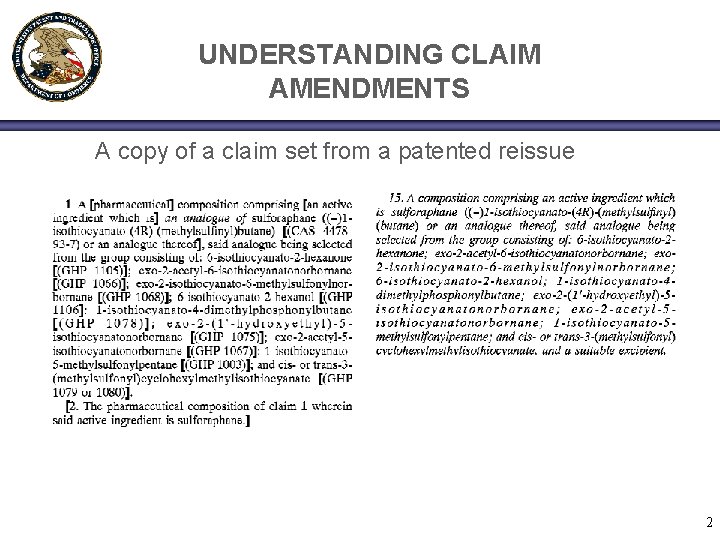 BEST PRACTICES IN REISSUES PART II Addressing specific