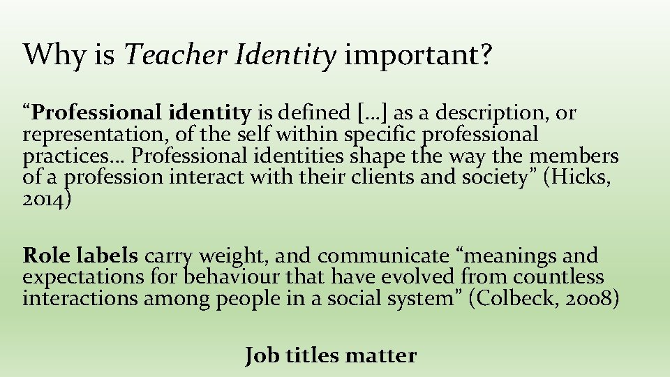 Librarians Teacher Identity L 2 L Seminar 27