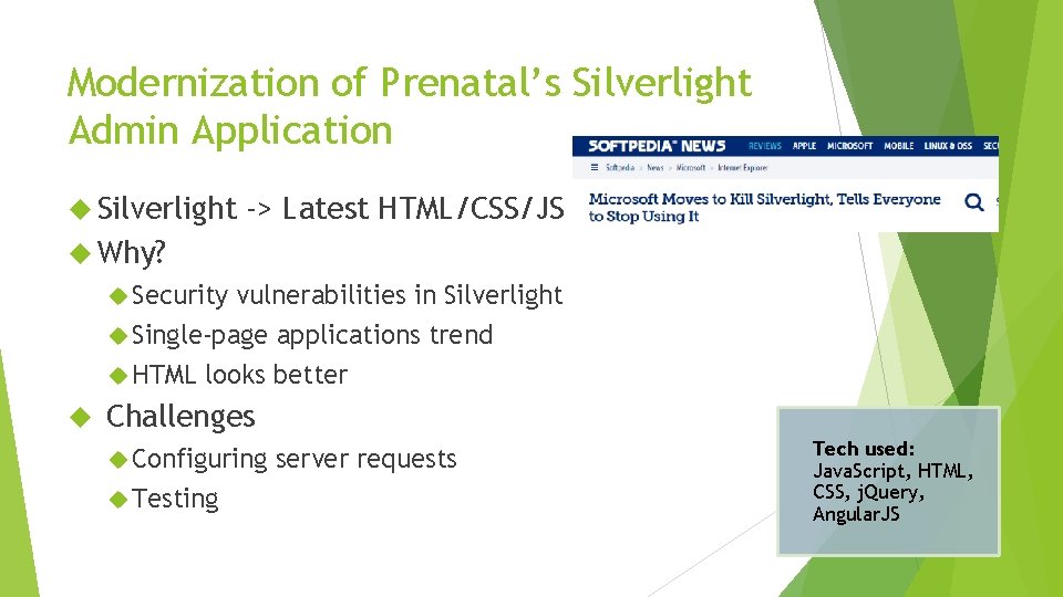 My summer experience with Allscripts Aditya Paruchuri Software