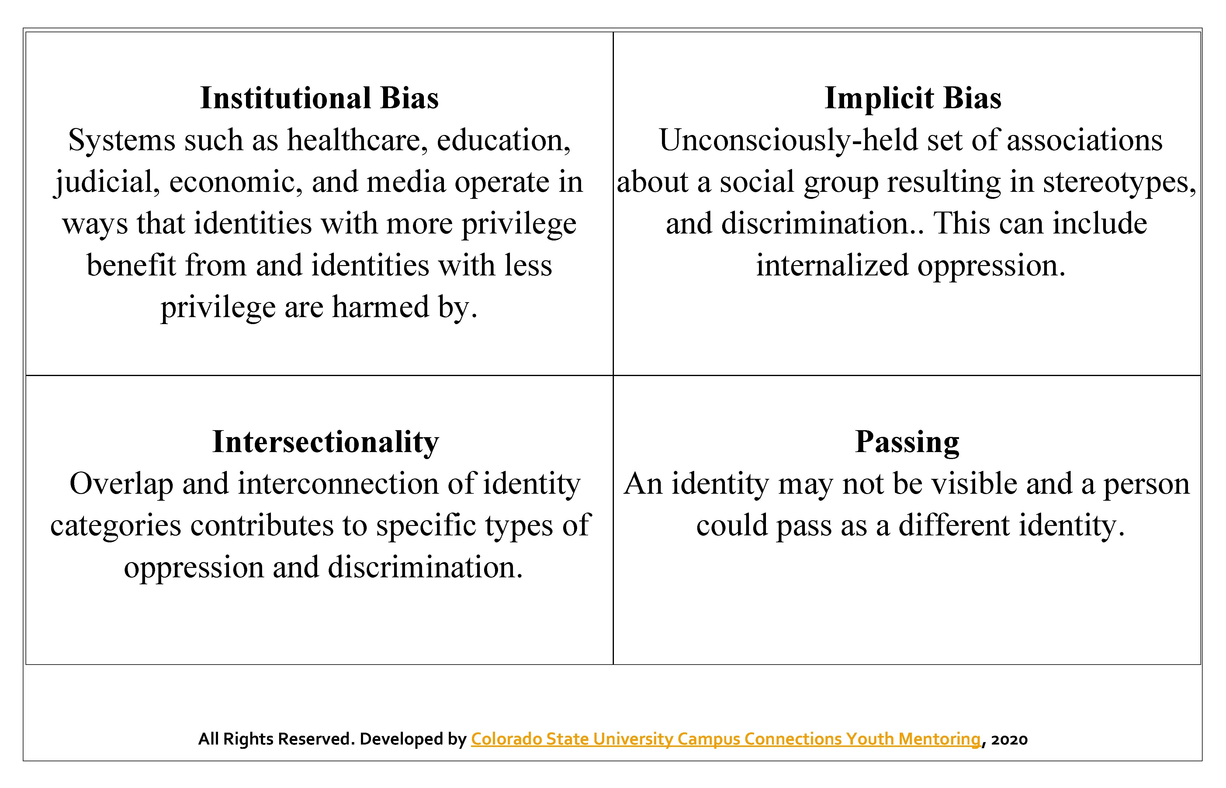 Big 8 Identities veterans citizenship language Race How
