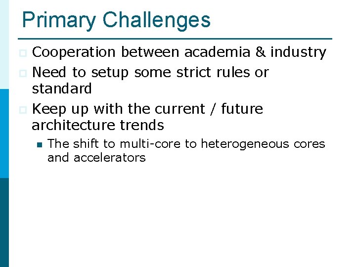 Discussion on Simulation Emulation Infrastructure Li Zhao Senior