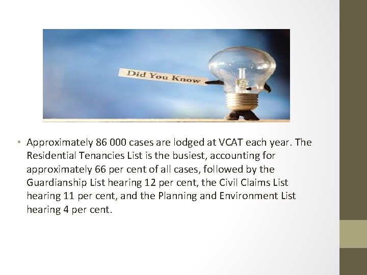 VCAT Victorian Civil and Administrative Tribunal http www