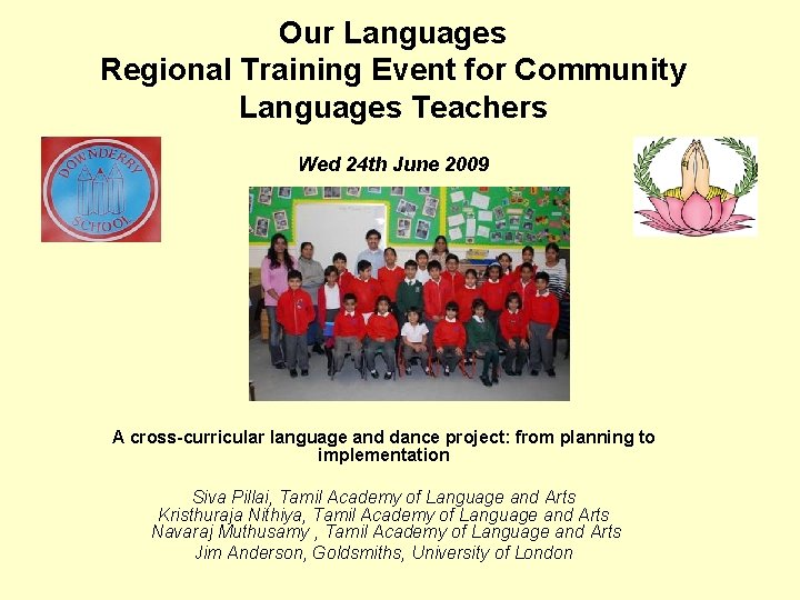 Our Languages Regional Training Event for Community Languages