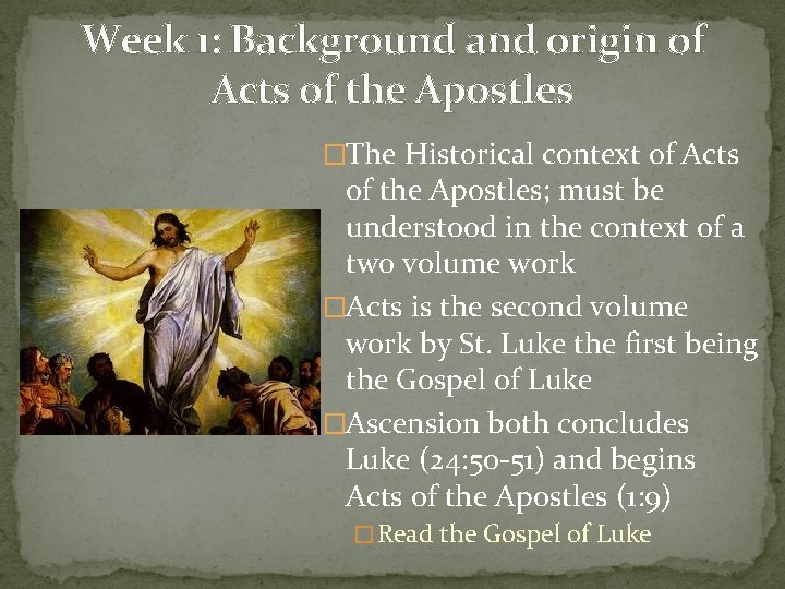 Mission and Evangelization in Acts of the Apostles