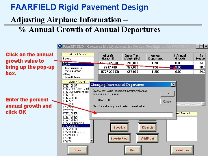 FAA Pavement Design Rigid Pavement FAARFIELD Design Example