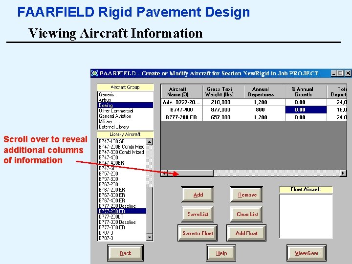 FAA Pavement Design Rigid Pavement FAARFIELD Design Example