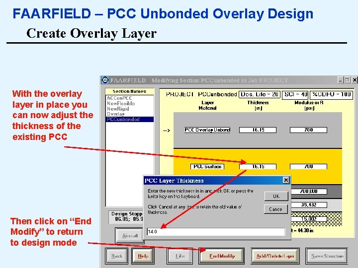FAA Pavement Design Rigid Pavement FAARFIELD Design Example