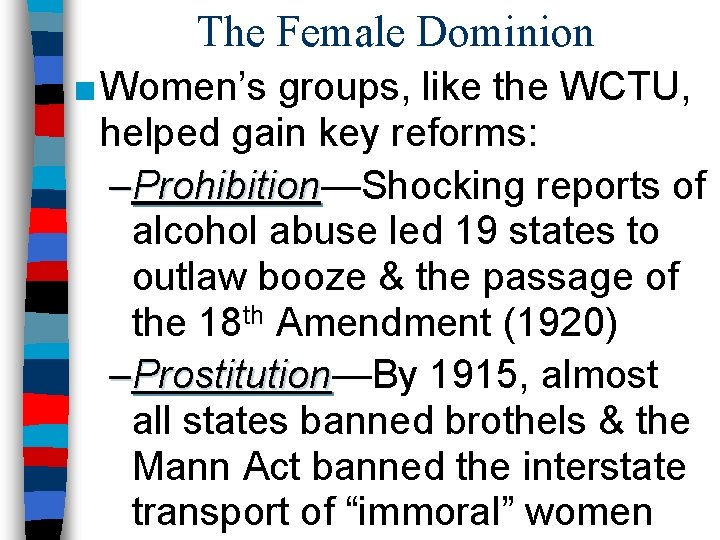Essential Question Question How did the chaotic conditions