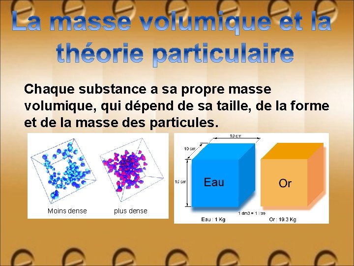 La Masse Volumique Est Une Mesure De La 9287