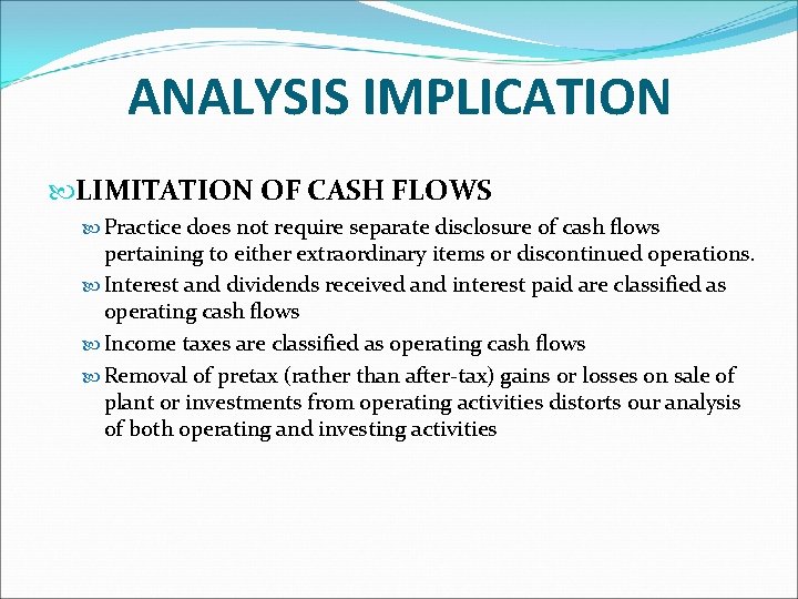 DAC 511 CORPORATE FINANCIAL REPORTING ANALYSIS BY GROUP