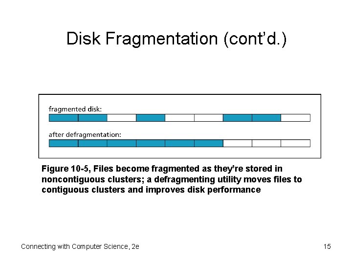 Connecting with Computer Science 2 e Chapter 10