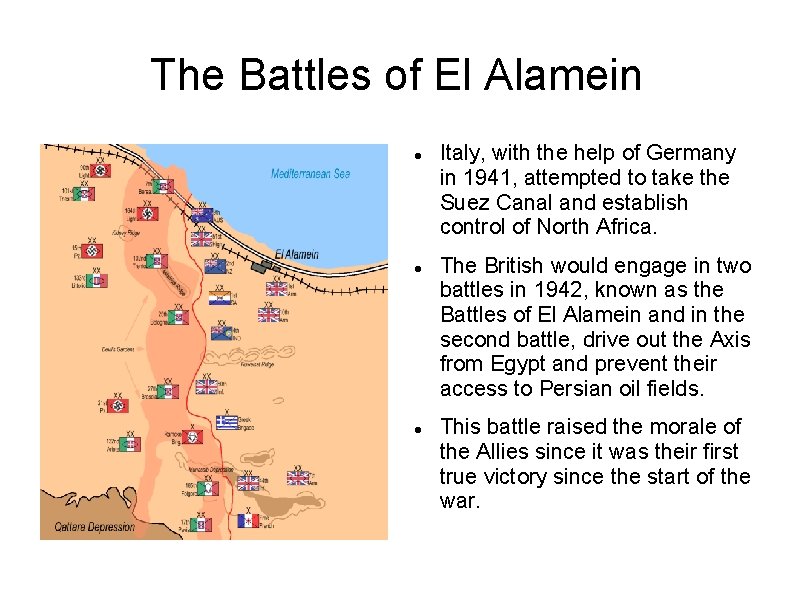 Key Terms World War II The Western Front
