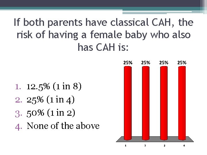 Congenital Adrenal Hyperplasia Shedding Light on an Ambiguous
