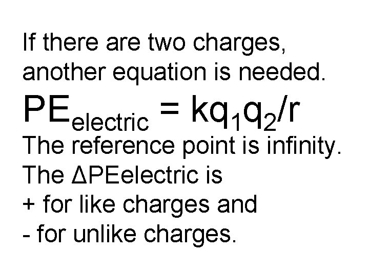 The forces between electrical charges have an electrical