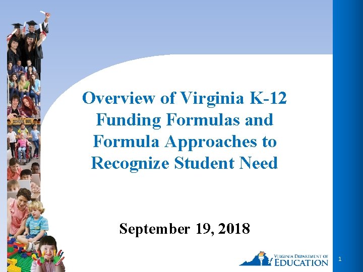 Overview of Virginia K12 Funding Formulas and Formula