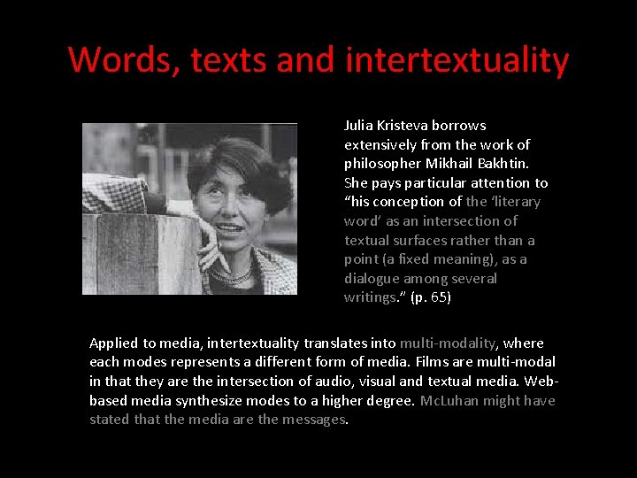 EDEC 612 Media Literacy A brief overview of