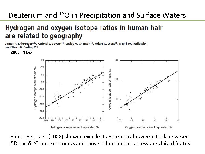 Stable Isotopes and Animal Migration February 24 2010