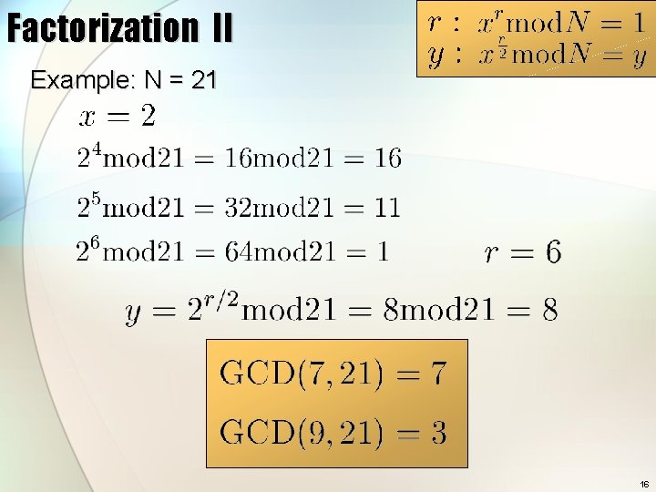 Quantum Computing Algorithms Loginov Oleg Department of Computational