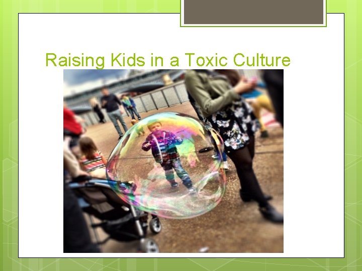 Raising Kids in a Toxic Culture THE MEANING