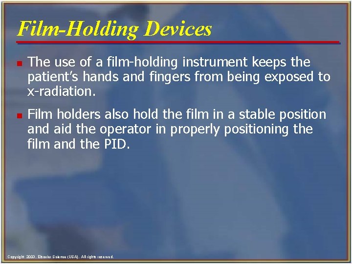Chapter 38 Radiation Health Safety Copyright 2003 Elsevier