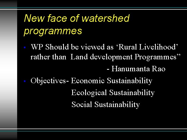 Success stories of Watershed in India Sustainable Development