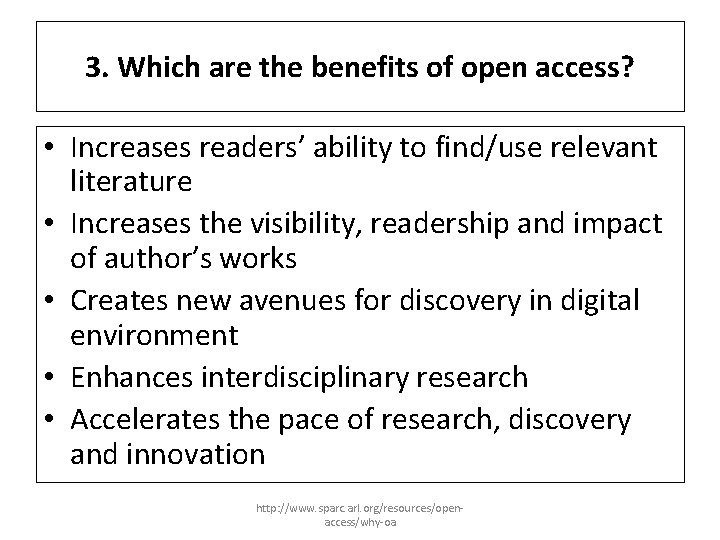 10 questions about open access to increase visibility