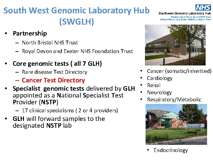Looking ahead Genomic Laboratory Hub Rachel Butler Head