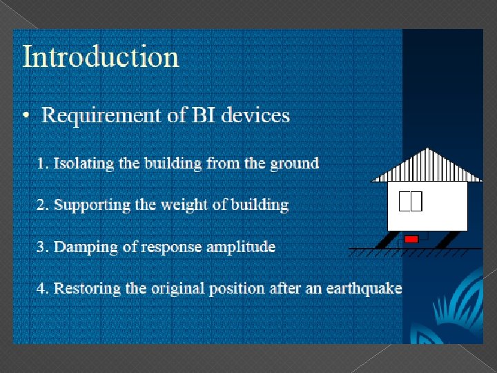 Base isolation of structures Earthquake Engineering Earthquake Protective