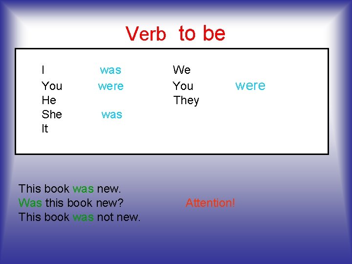 Past Indefinite Forming Regular verb V ed talk