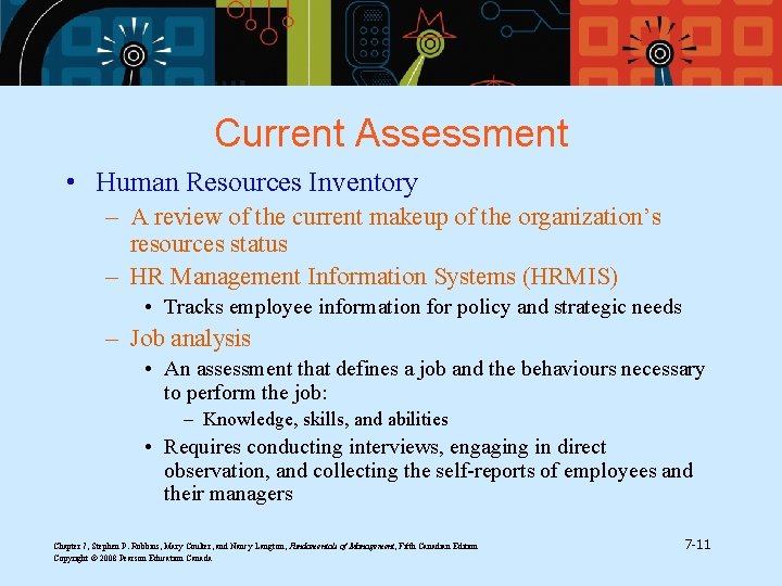 Chapter 7 Human Resource Management Chapter 7 Stephen