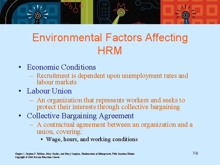 Chapter 7 Human Resource Management Chapter 7 Stephen