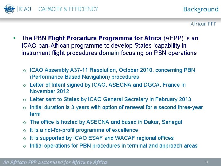 African Flight Procedure Programme Document Frdric Legrand AFPP