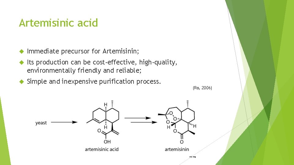 Production of an antimalarial drug in engineered S